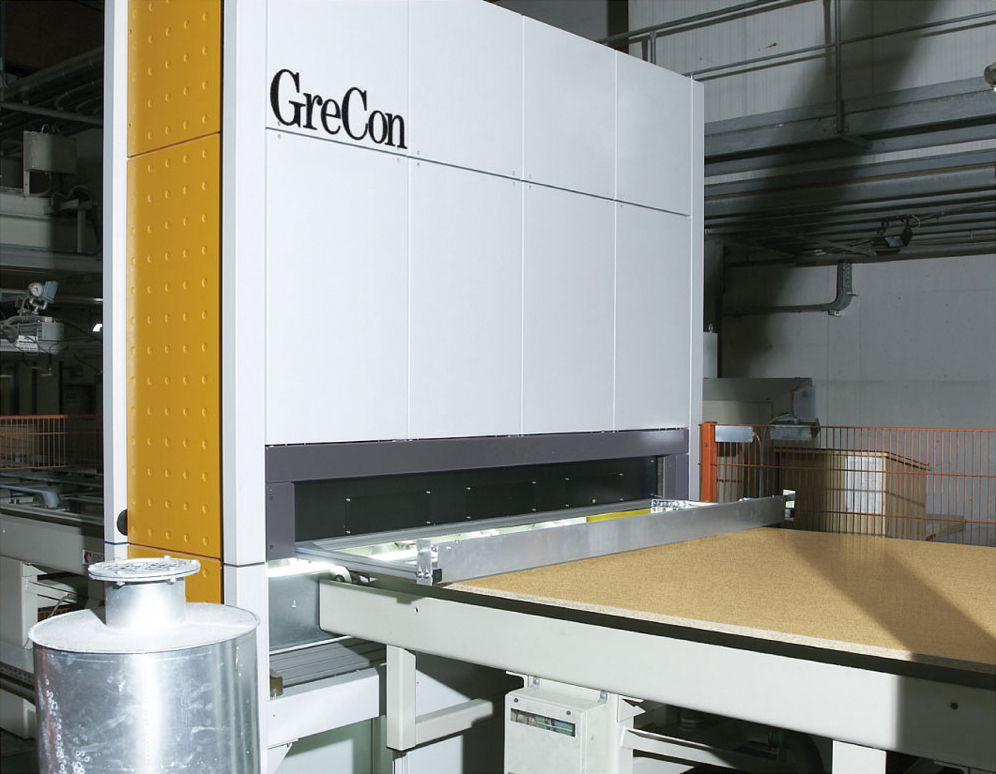 Flexible measuring systems for determining board weight – GreCon BOARDSCALE